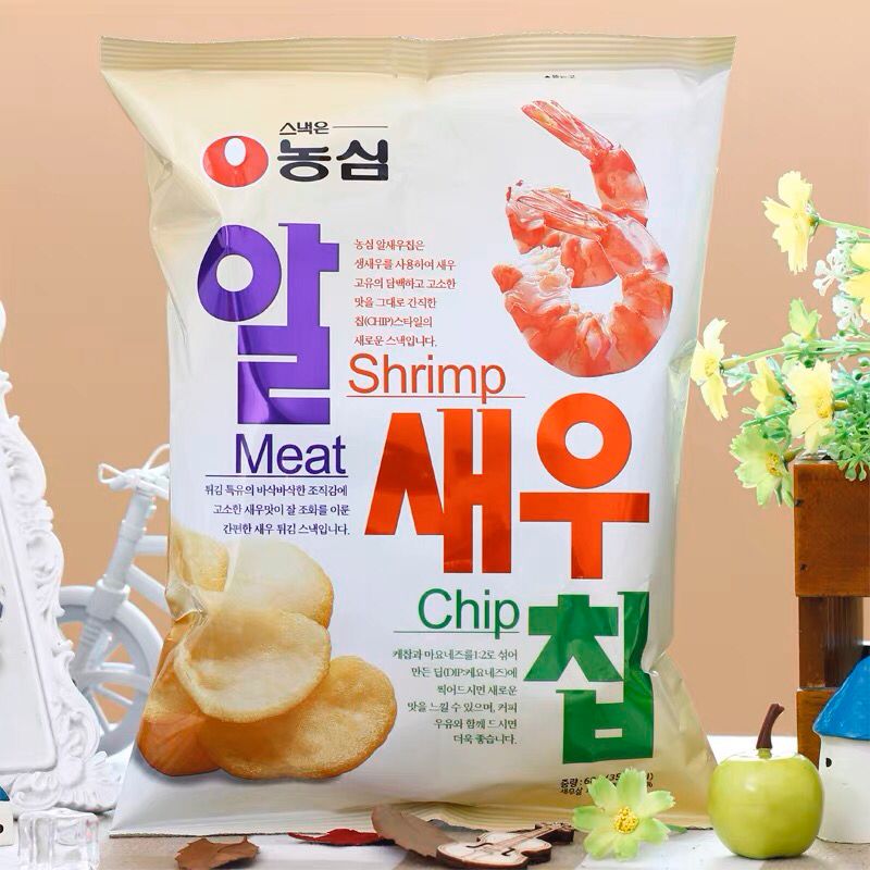 Nongshim chips with shrimp flavor 75g | K0901-0033